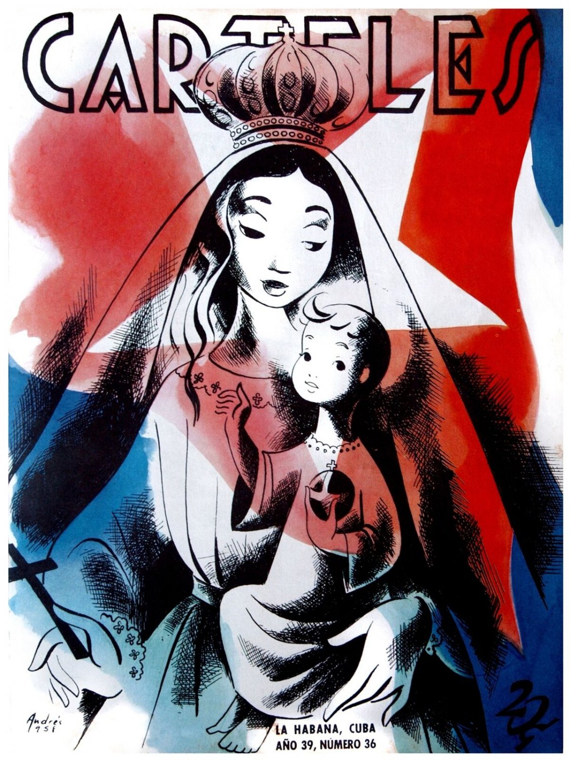 7965.Decoration Poster.Home Room wall interior design.Cuban Virgin ...