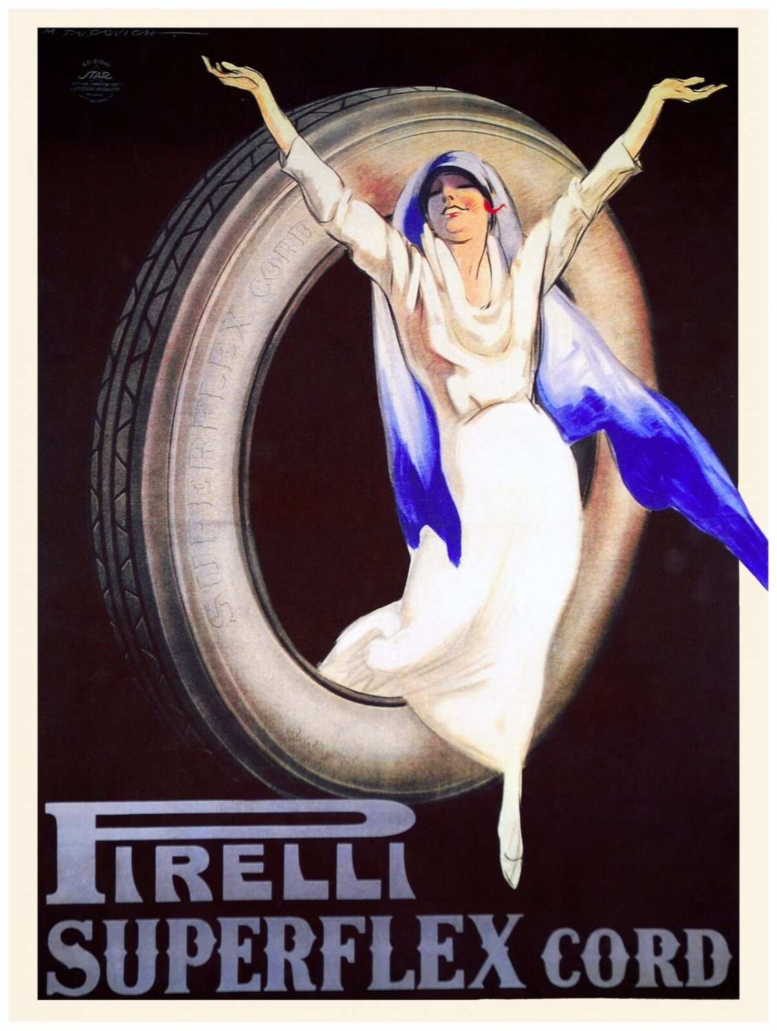 7543.Decoration Poster.Home Room wall design art.Pirelli Tires.Fashion ...