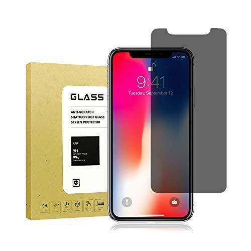 [2Pack] for iPhone X/iPhone Xs Privacy Screen Protector Full Coverage ...