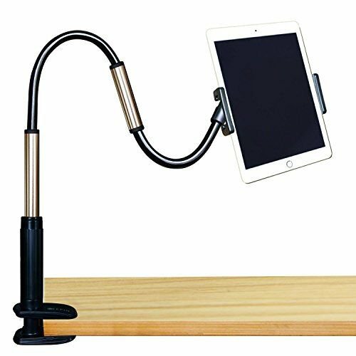 GEEPIN Clamp Mount Tablet Stand for iPad and iPhone, 3.3 Ft Tall ...