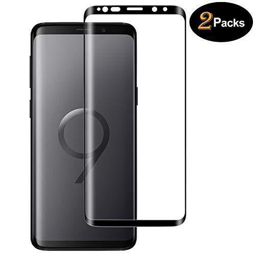 Galaxy S9 Plus Screen Protector (2 Packs), Basesailor AntiScratch, HD ...