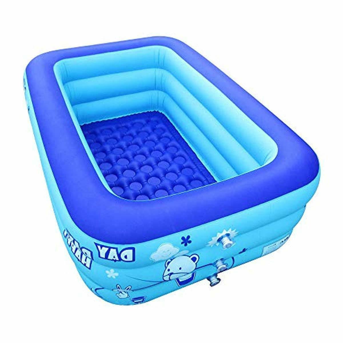 ECOiNVA Inflatable Swimming Pool Hot Tubs Bathtubs Inflated Tubs with ...