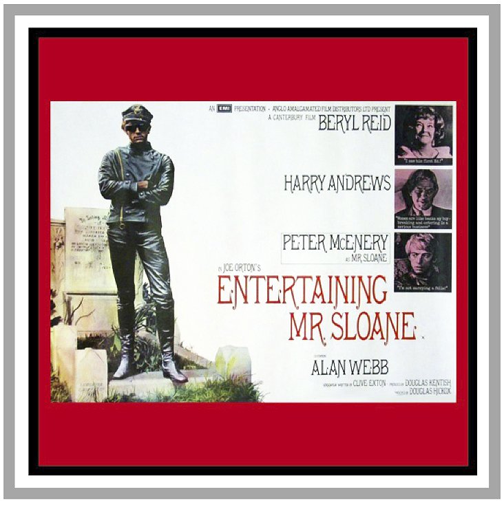 ENTERTAINING MR. SLOANE, 1970 UK DVD