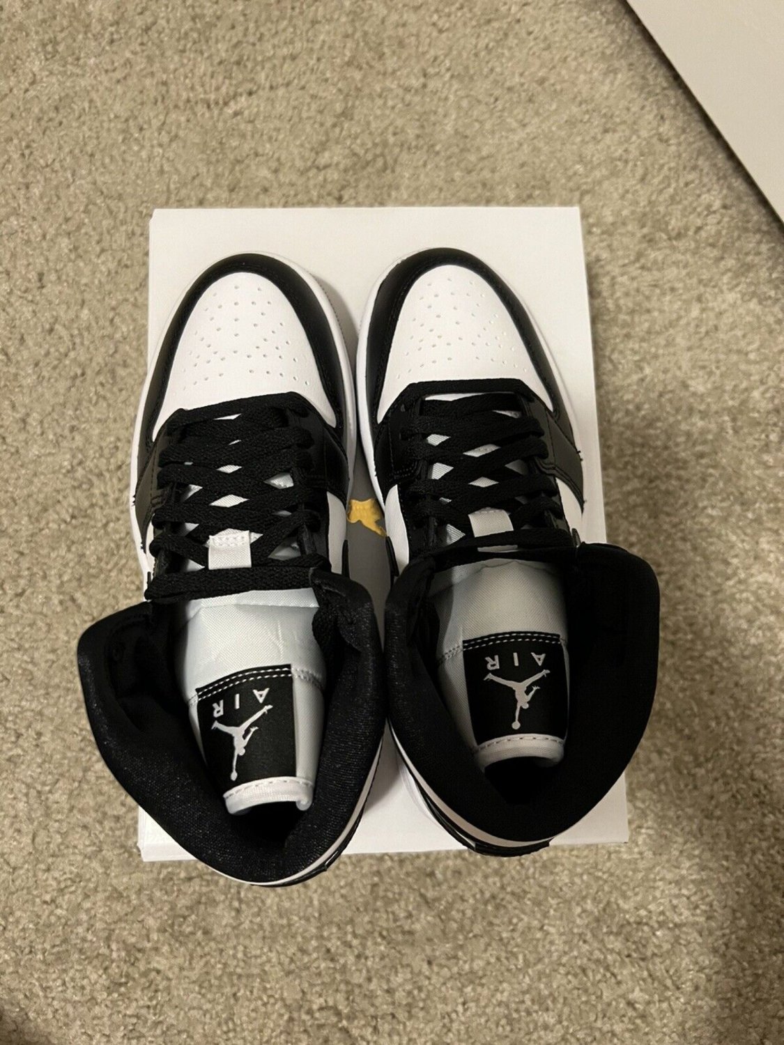 Nike Air Jordan 1 Mid Panda Femmes