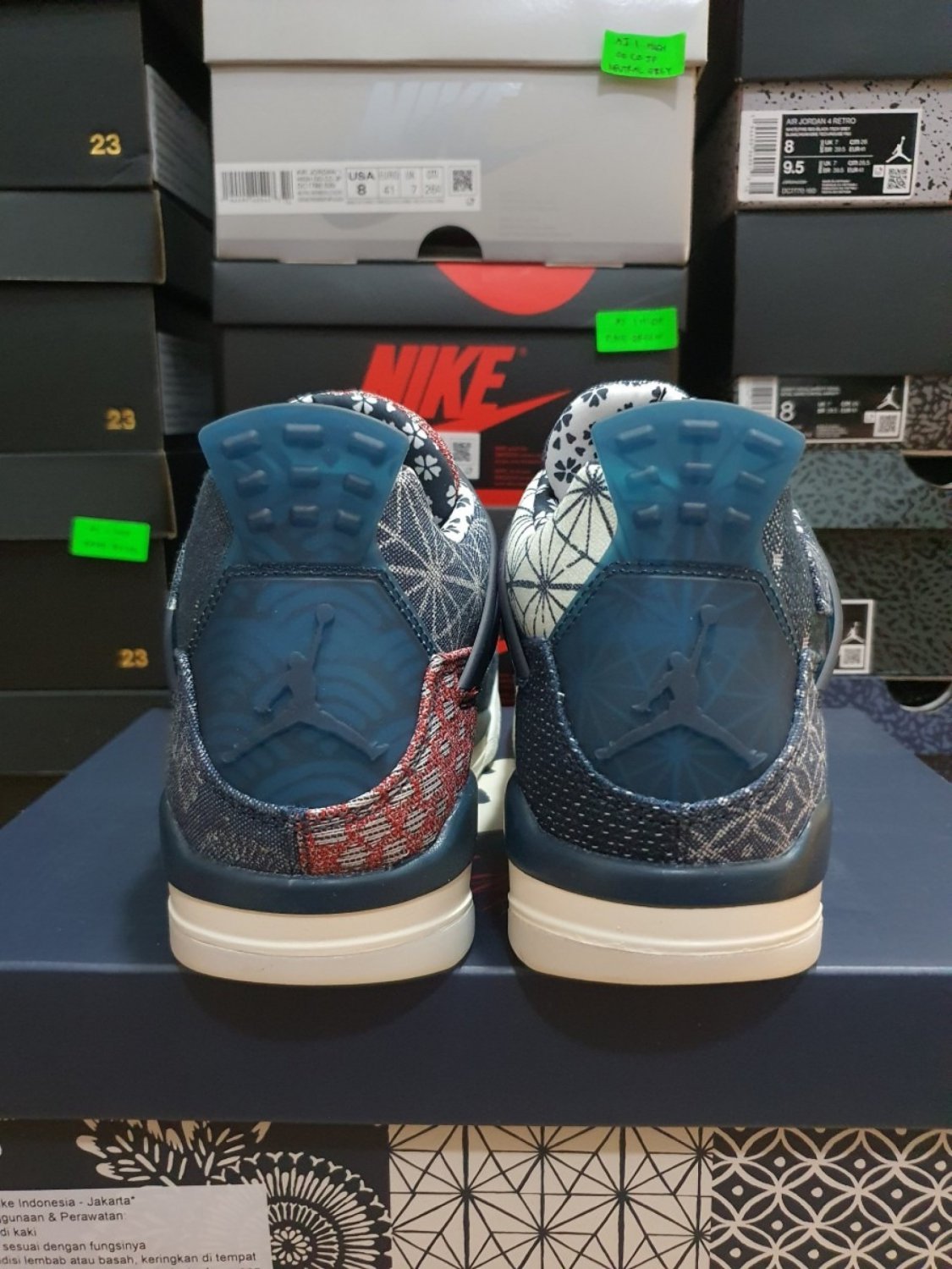 Air Jordan 4 Retro Se Sashiko Deep Ocean