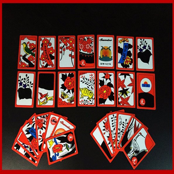 Mahjong Gostop Go Stop Hanafuda Cards Popular Korean Japanese Board ...