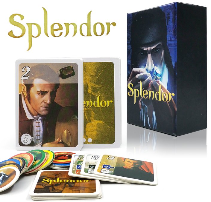 Splendor Family Board Game Strategy Game English Spanish Version 2 to 4 ...
