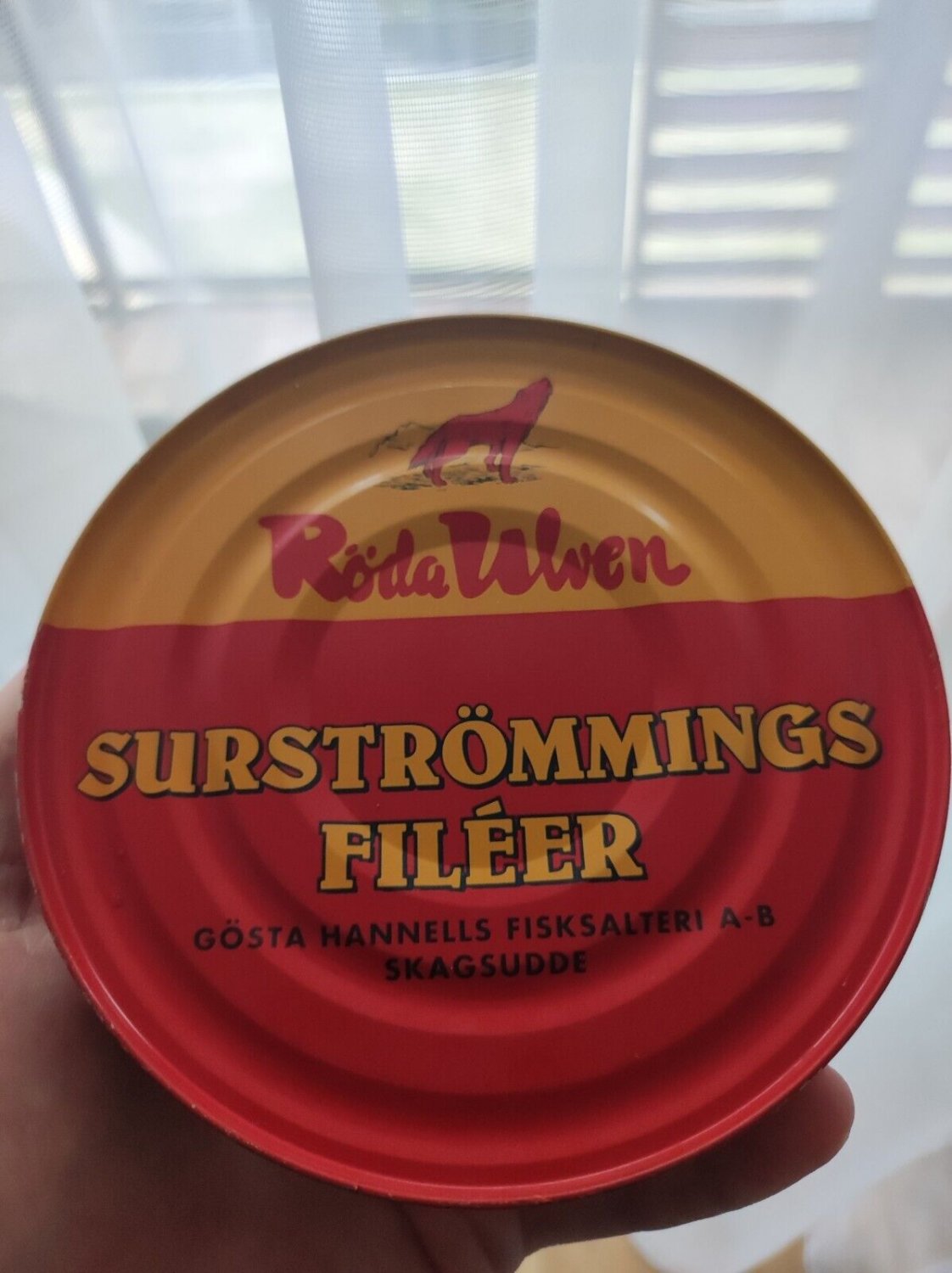 Smelly Fish Fermented Herring Stinky Fish Swedish Red Wolf Surstromming ...
