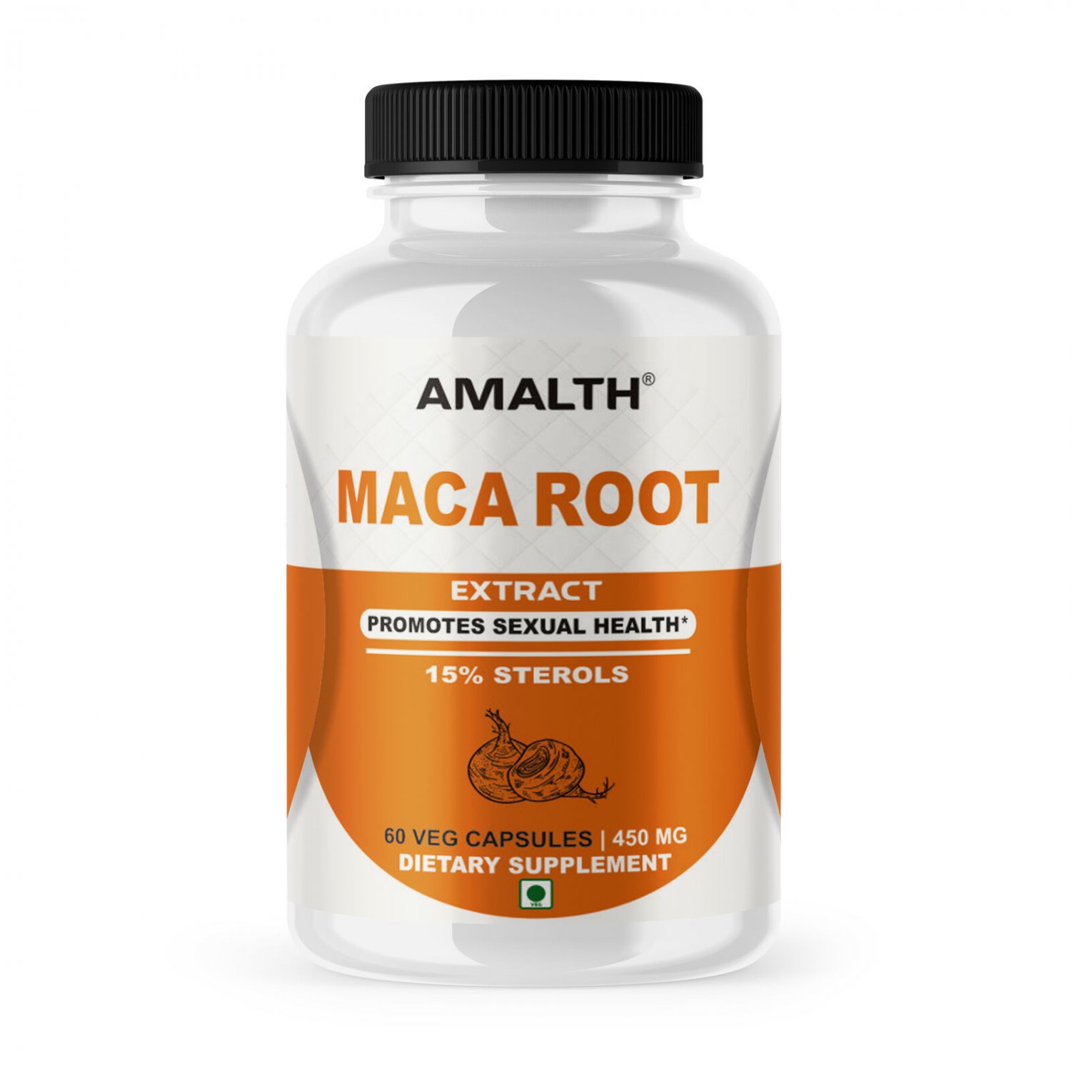 Boost Sexual Health Maca Root Extract 15 Sterols 450 Mg 120 Capsules