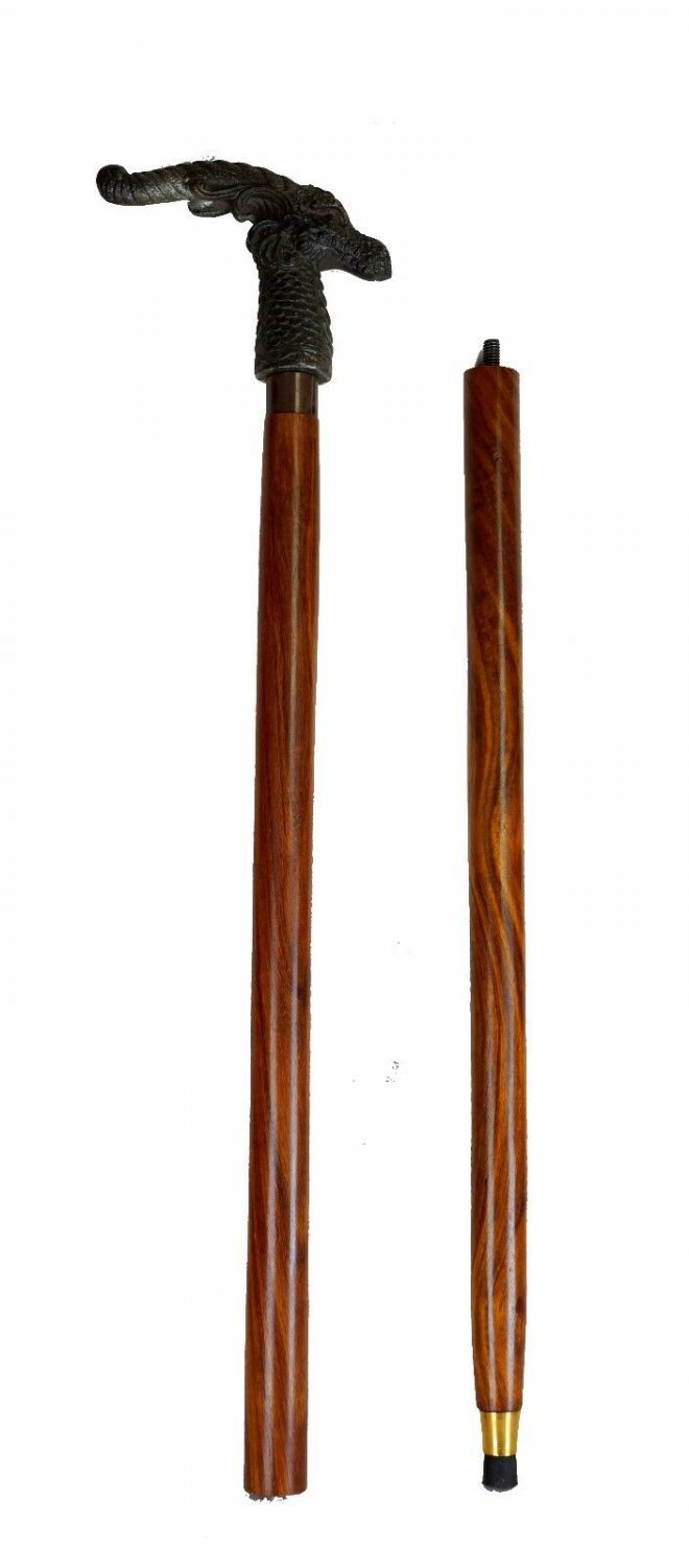 Vintage cane walking stick antique rare original gift Morning walking lover