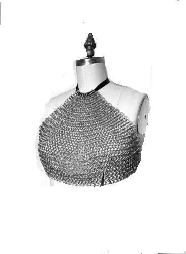 Viking Dashing Medieval Antique Intimates Aluminium Chain Mail Bra For ...