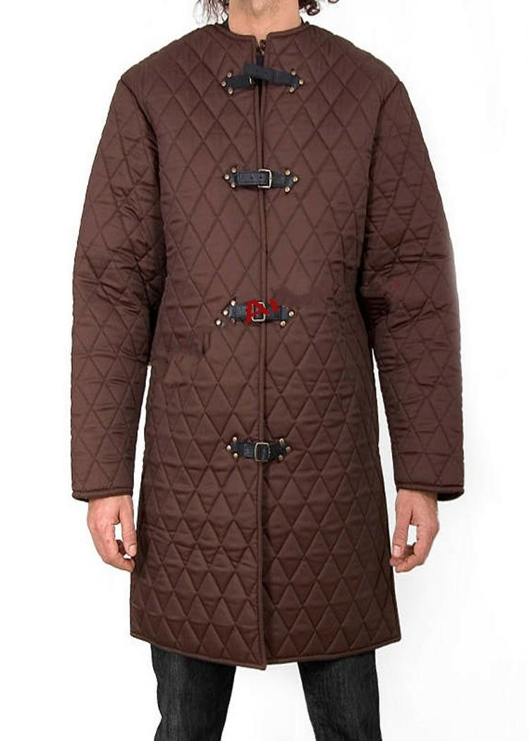 SUPER ANTIQUE MEDIEVAL FANTASY COAT MAN GAMBESON JACKET