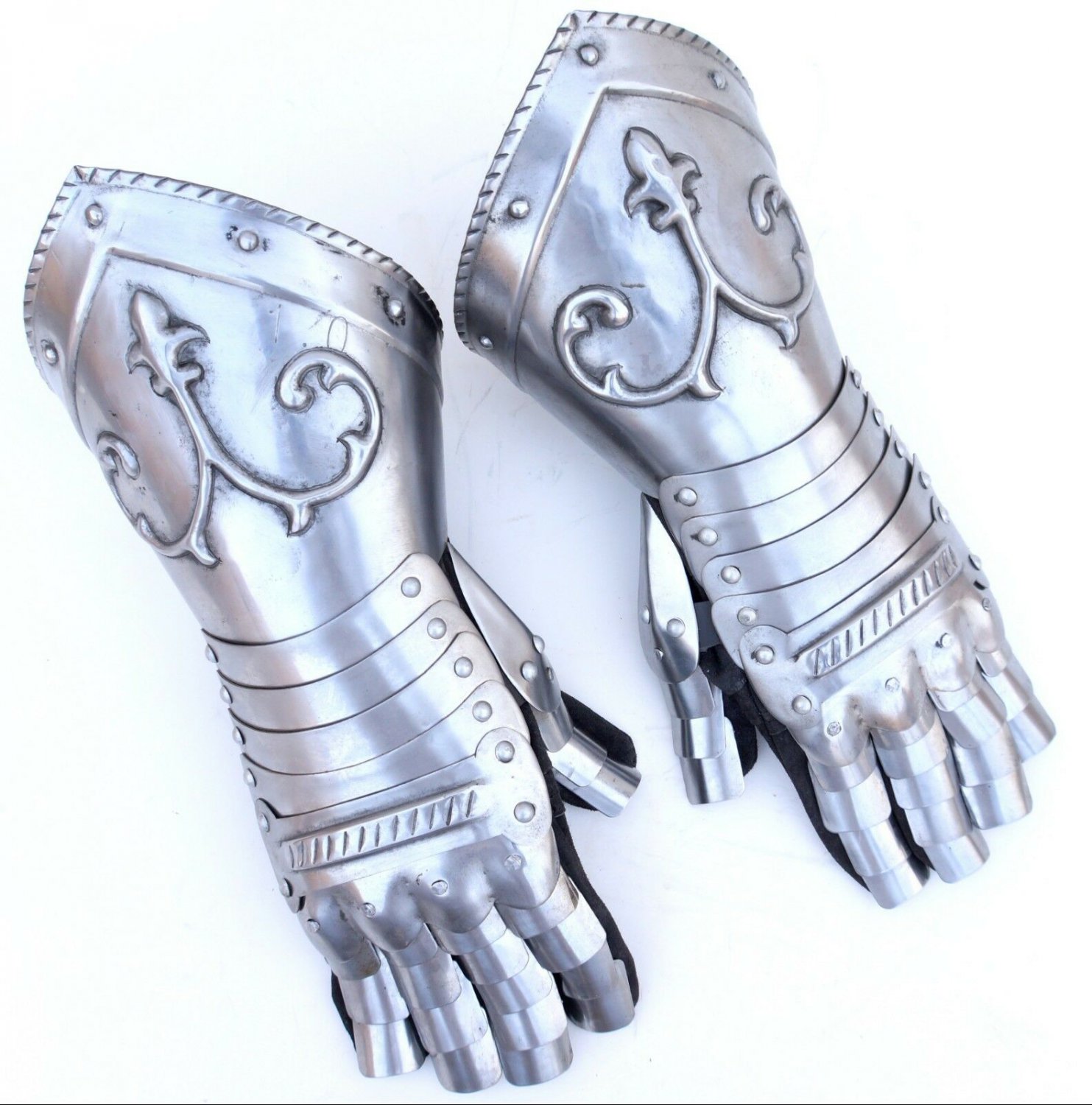 Roman Gothic Functional Armor Gloves Knight Medieval barbuta Gauntlets
