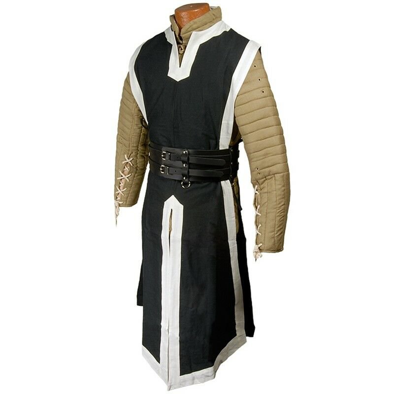 Best Medieval Black Color Renaissance Tunic Armor Reenactment And Movie ...
