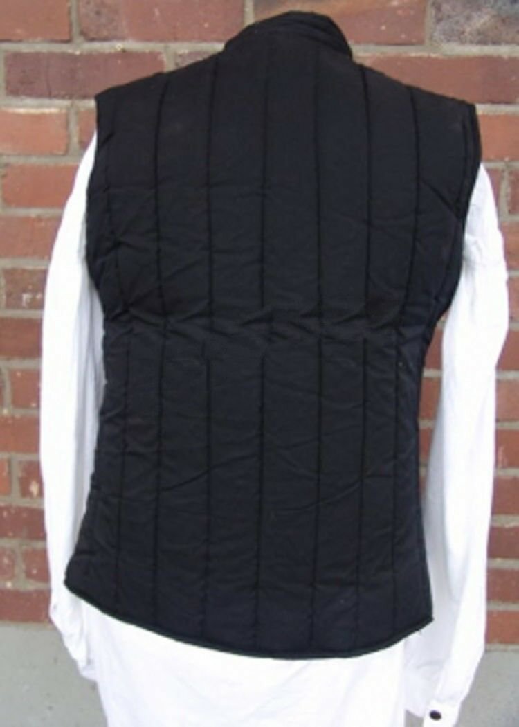 New Medieval Thick Padded Viking Jacket Renaissance Theater Without Sleeves