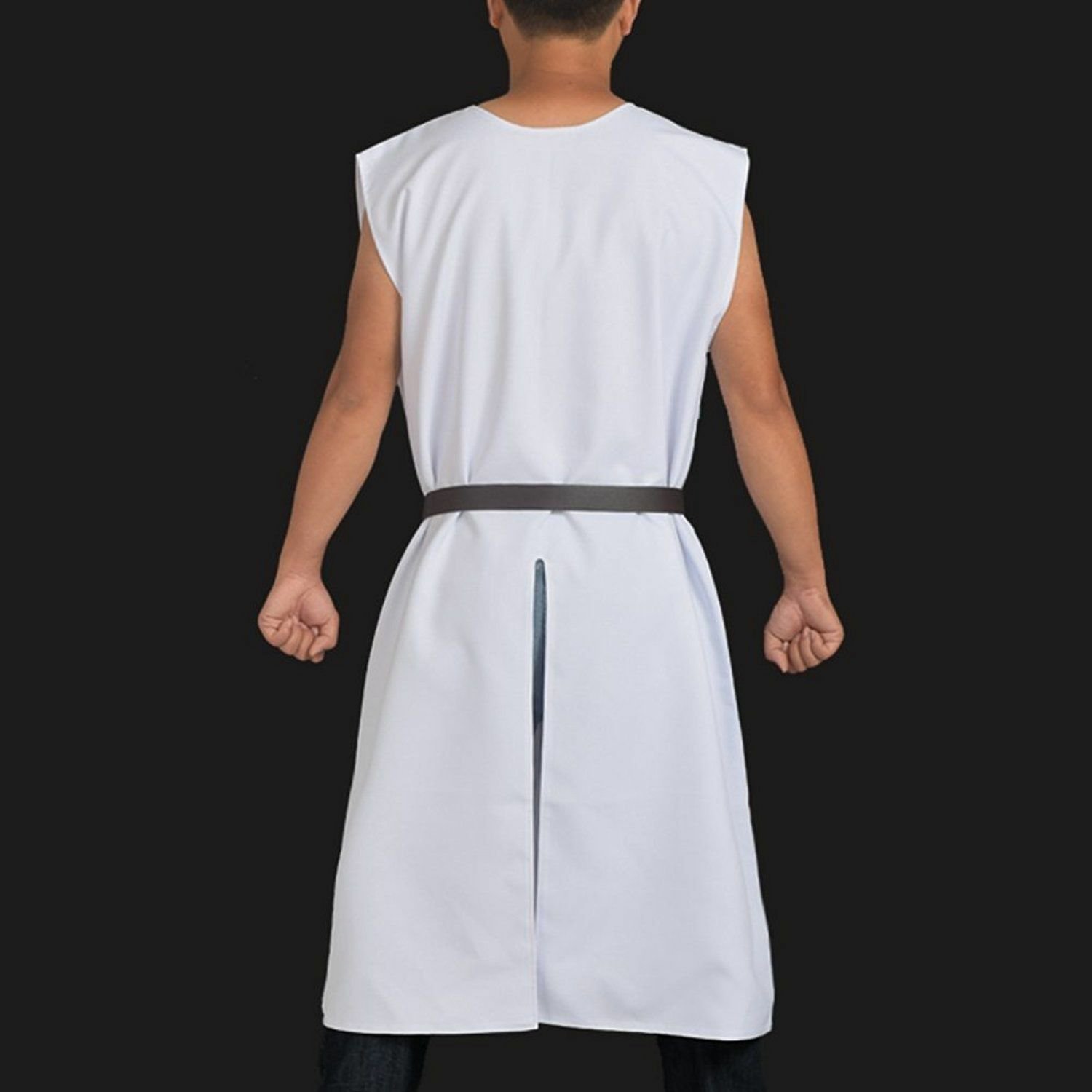 Medieval Viking Red Cross Pattern White Color Tunic Surcoat Crusader ...