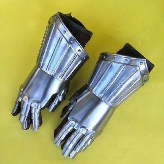Roman Collectible Antique Medieval Centurion Armor Gauntlet Steel Pair ...