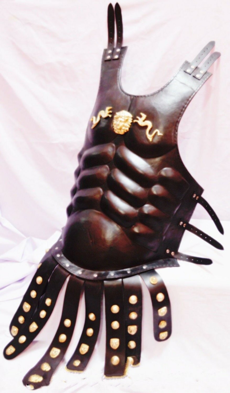 Knight Body Armor Roman Muscle Armor Medieval Cuirass Leather Strap ...