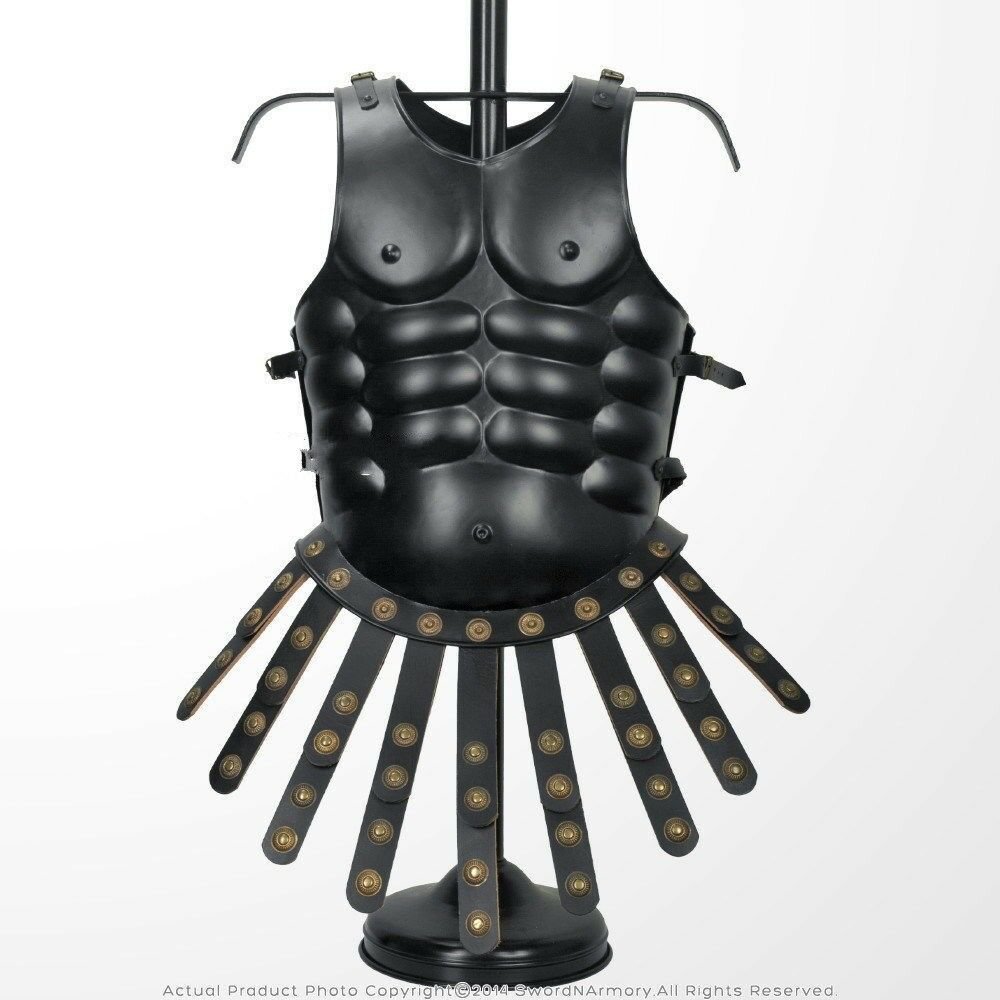 Medieval Iron Steel Muscle Body Armor Chest Protection Armor Greek ...