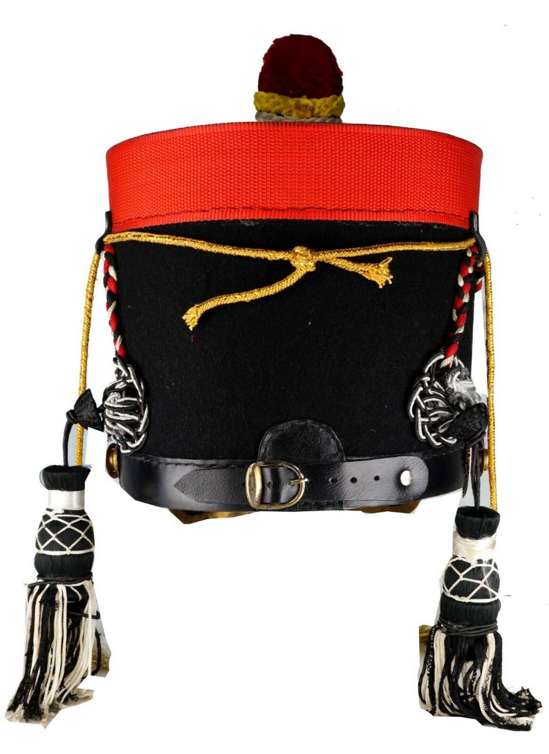 British Leather Shako Militaria France Classic Fancy Mast Item Classic ...