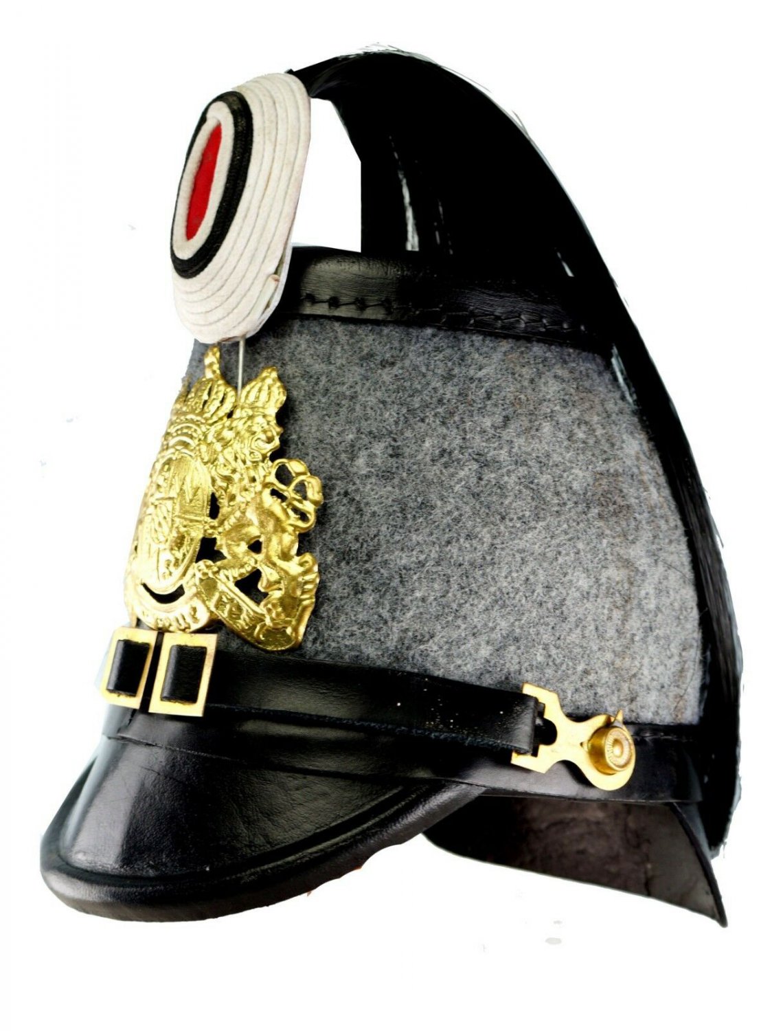 Medieval Shako Leather Helmet For Armor Style For Amazing Very Nice