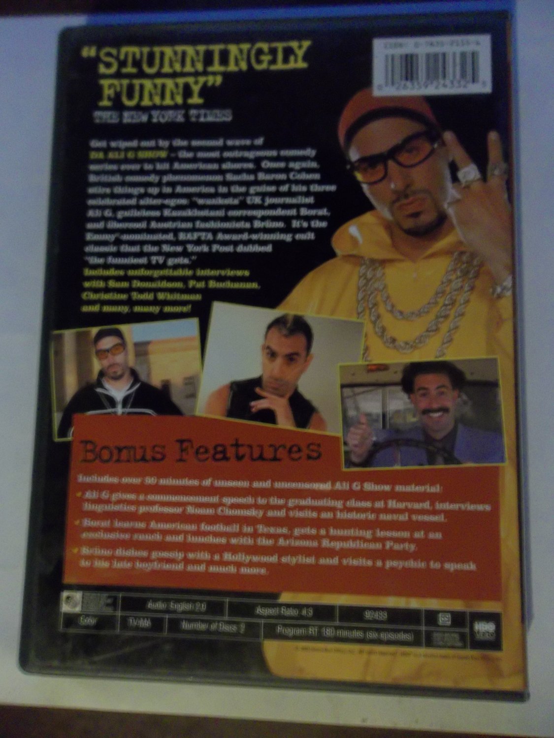DA ALI G SHOW, THE COMPLETE 2ND SEASON (FREE DVD) SACHA BARON COHEN ...