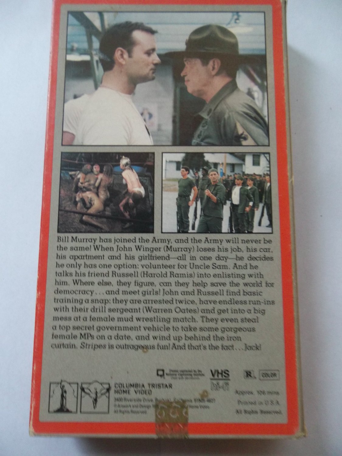 STRIPES (VHS, FAST SHIPPING!) BILL MURRAY (COMEDY), PLUS FREE GIFT