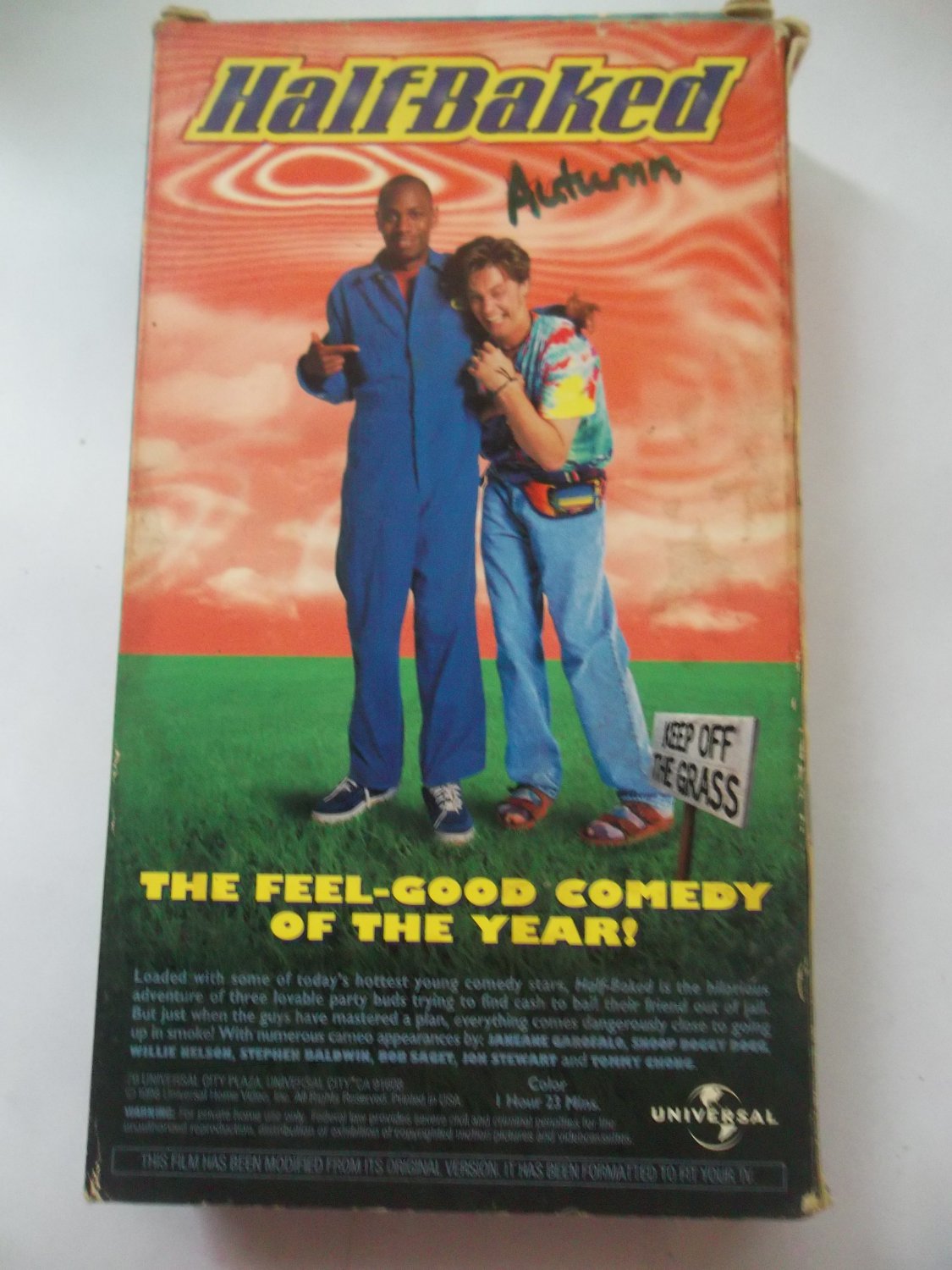 HALF BAKED (VHS, FAST SHIPPING!) DAVE CHAPPELLE (COMEDY), PLUS FREE GIFT