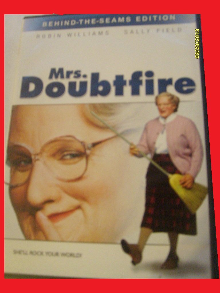 MRS. DOUBTFIRE, 2 DISC BEHIND THE SEAMS EDITION (FREE DVD) ROBIN ...