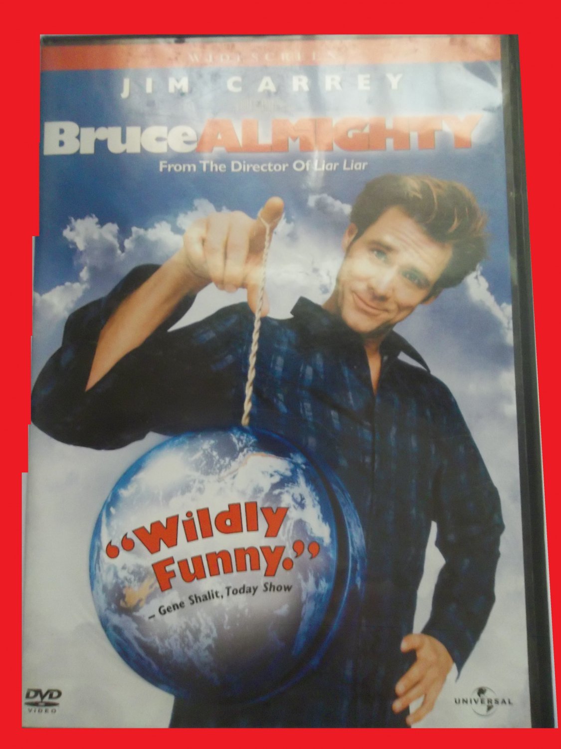 BRUCE ALMIGHTY (FREE DVD & FAST SHIPPING) JIM CARREY (COMEDY/ADVENTURE ...