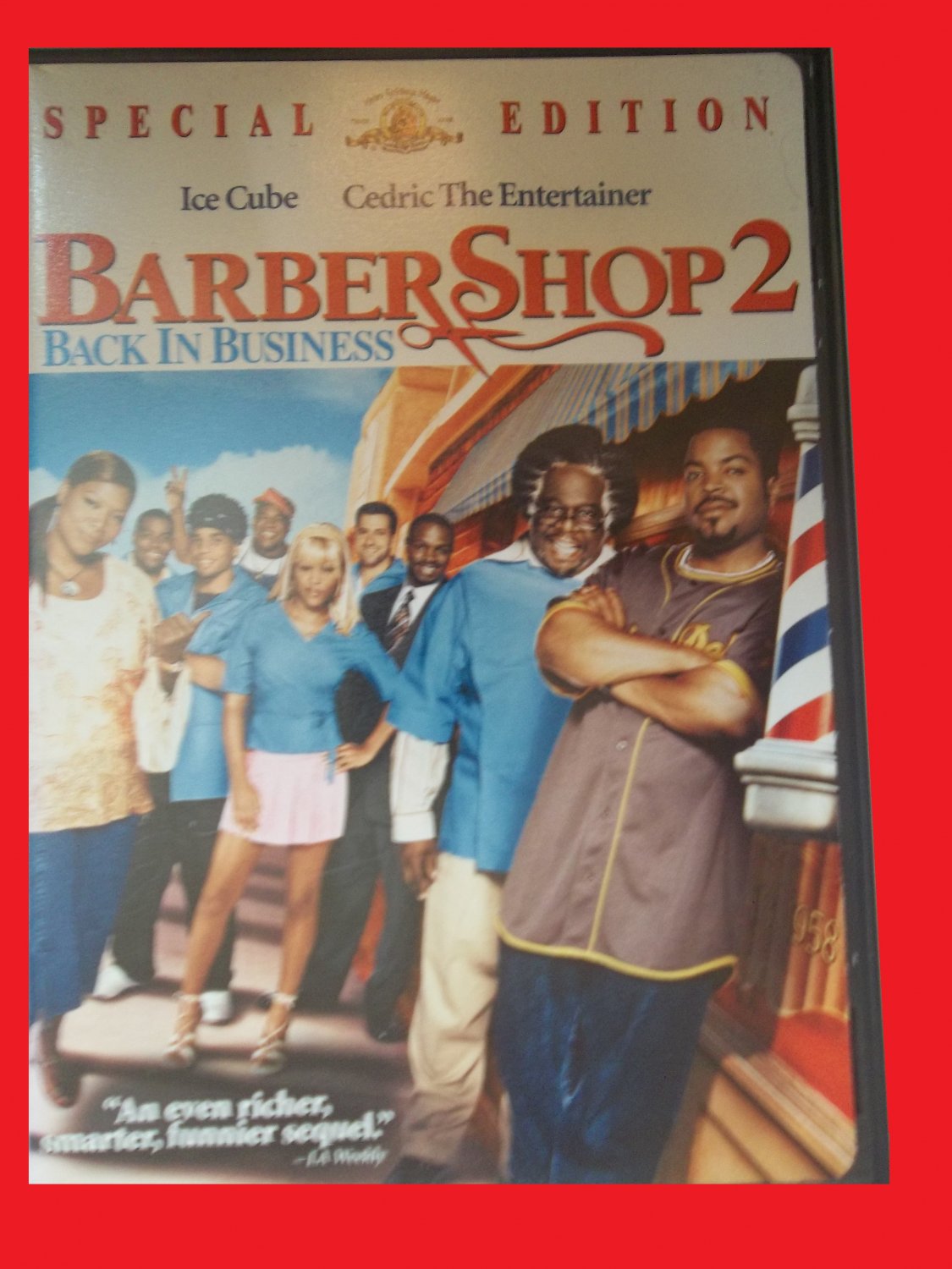 BARBERSHOP 2 BACK IN BUSINESS (FREE DVD & FAST SHIPPING) ICE CUBE ...