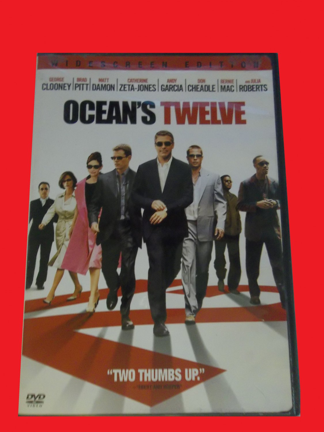 OCEAN'S TWELVE (FREE DVD & FAST SHIPPING) GEORGE CLOONEY (ACTION ...