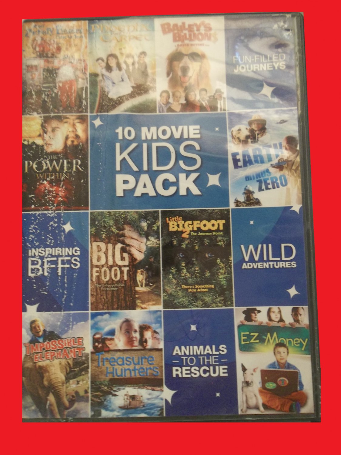 10 MOVIE KIDS PACK, 2 DISC SET (FREE DVD & FAST SHIPPING) FAMILY COMEDY ...