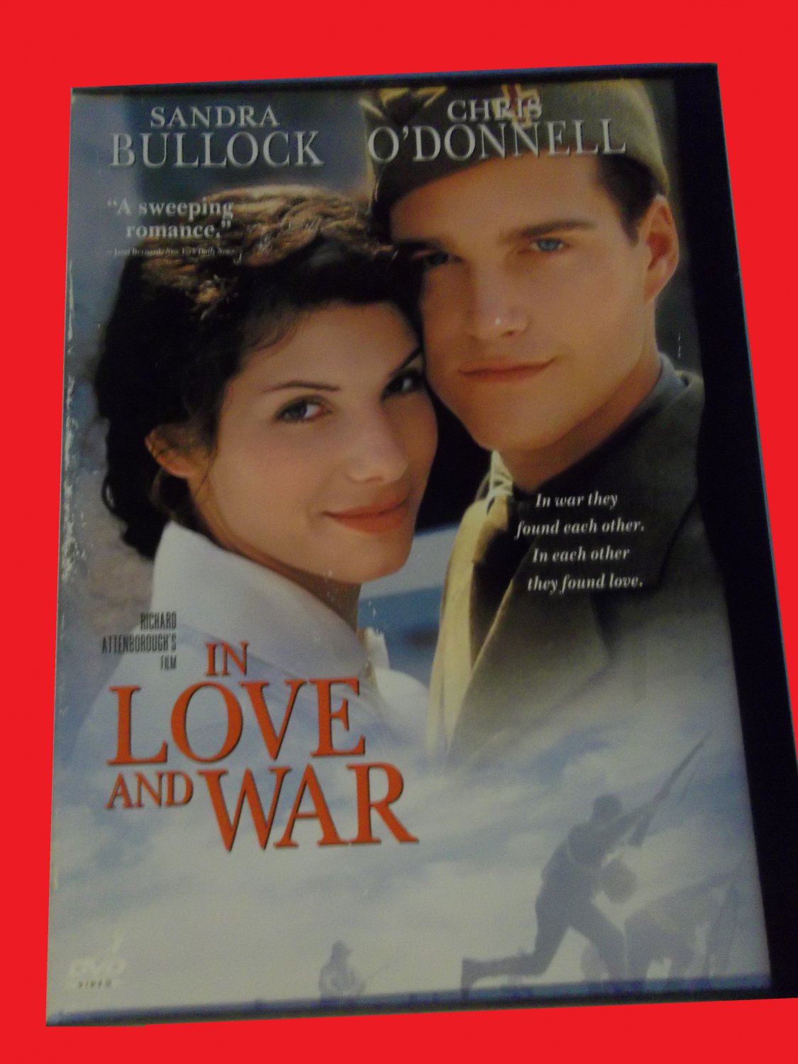 IN LOVE AND WAR (FREE DVD & FAST SHIPPING) SANDRA BULLOCK (ROMANTIC ...