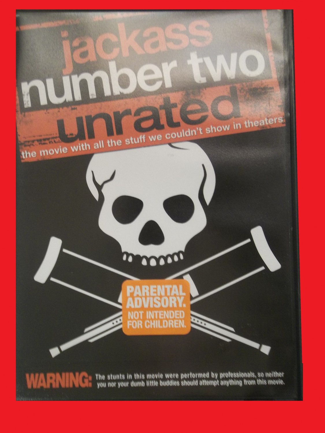 JACKASS NUMBER TWO (FREE DVD) JOHNNY KNOXVILLE (COMEDY/STUNTS/TRICKS ...