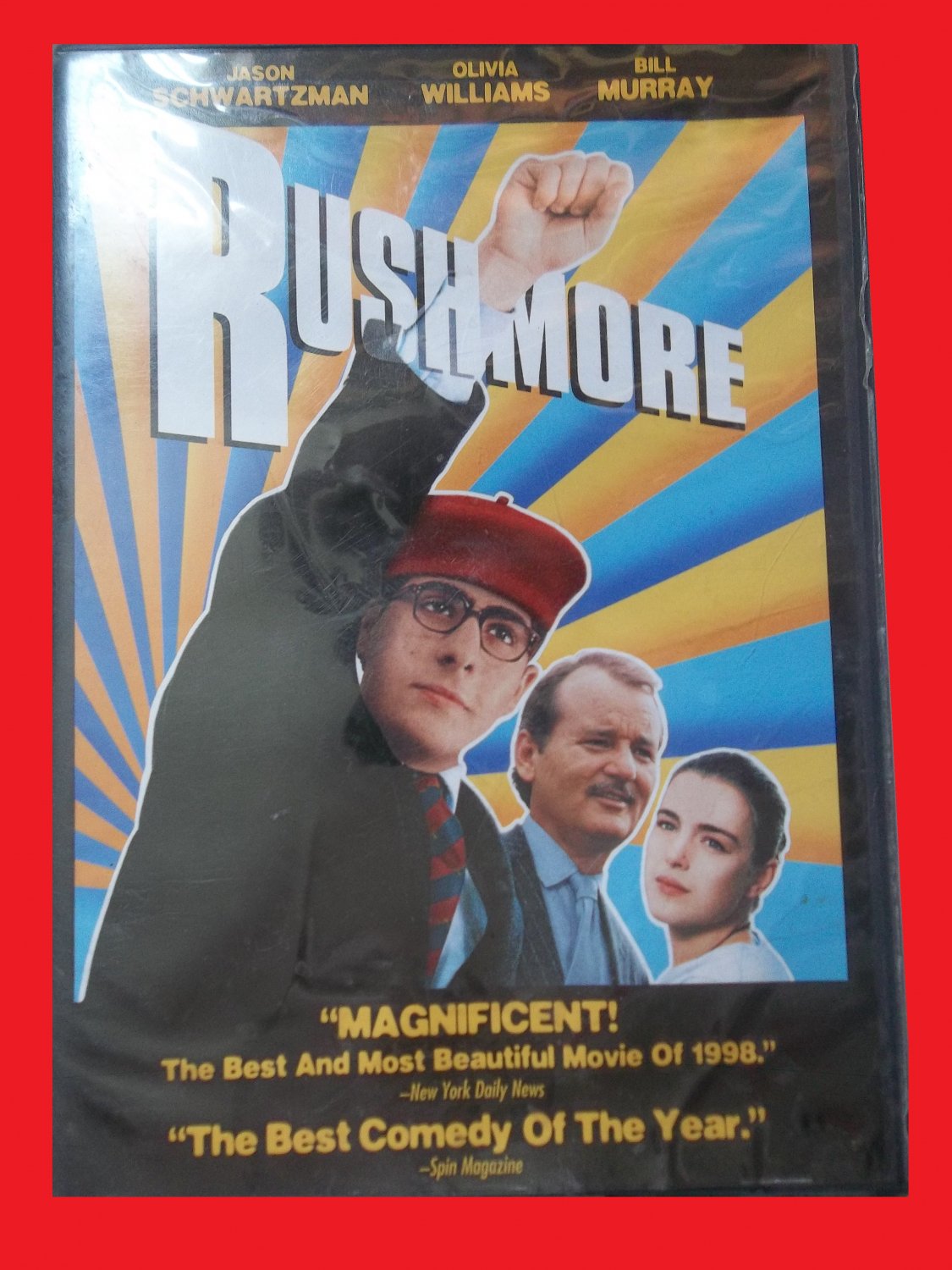 RUSHMORE (FREE DVD & FAST SHIPPING) JASON SCHWARTZMAN (TEEN ACTION ...