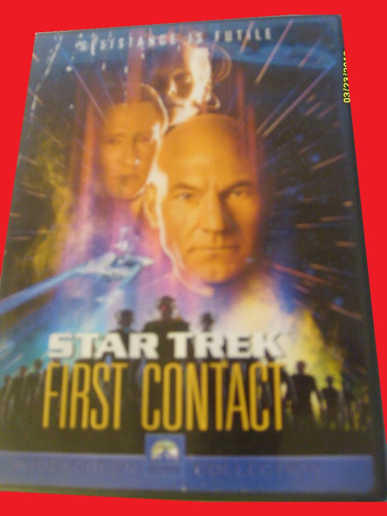 STAR TREK FIRST CONTACT (FREE DVD) PATRICK STEWART (SCI FI/ADVENTURE ...