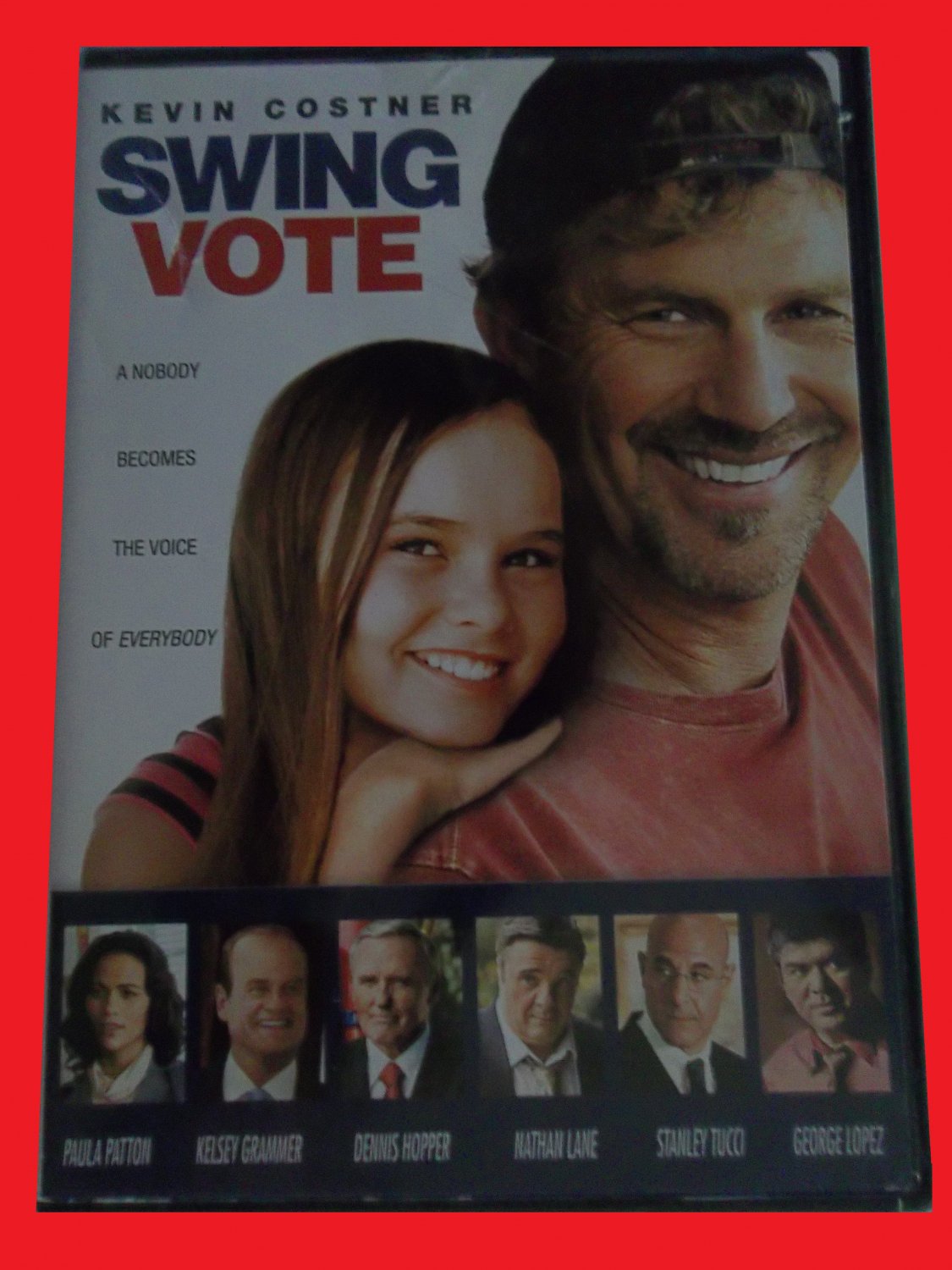 SWING VOTE (FREE DVD & FAST SHIPPING) KEVIN COSTNER (COMEDY/THRILLER ...