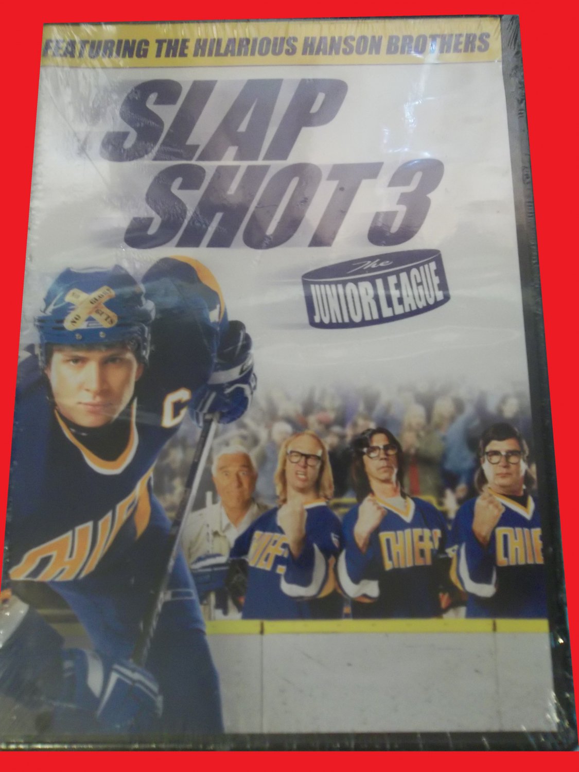 SLAP SHOT 3 THE JUNIOR LEAGUE, BRAND NEW! (FREE DVD) HANSON BROTHERS ...