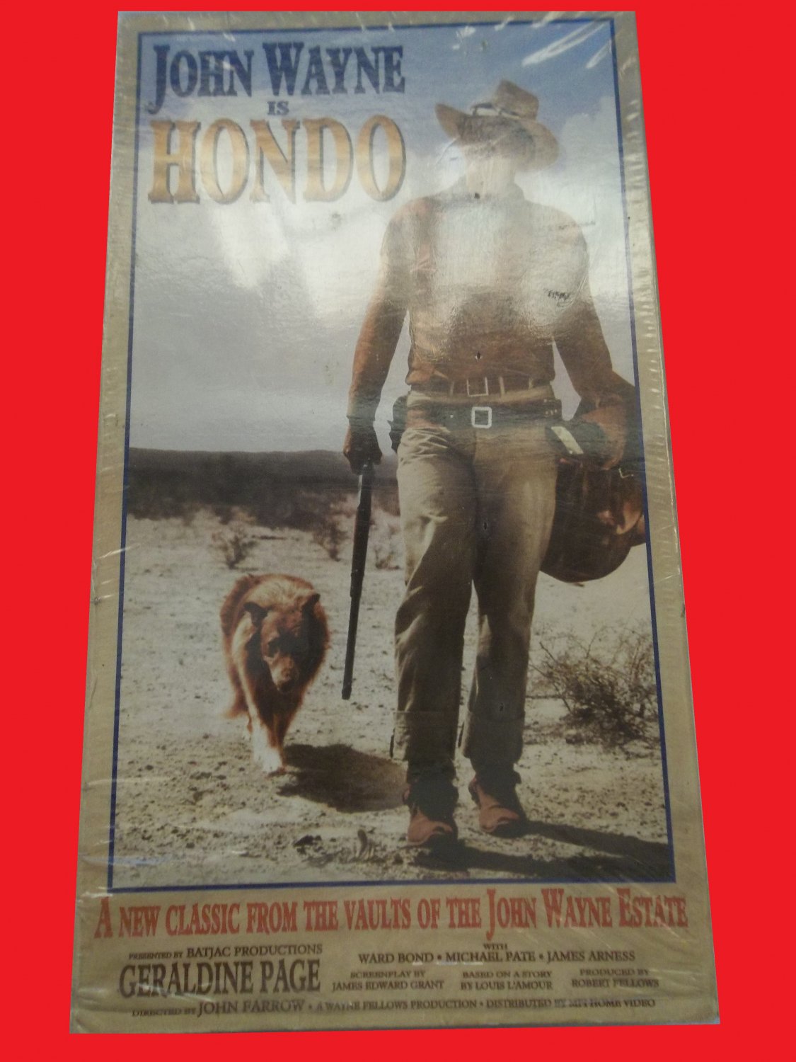 HONDO (VHS, FAST SHIPPING!) JOHN WAYNE (WESTERN/DRAMA/ACTION), PLUS ...