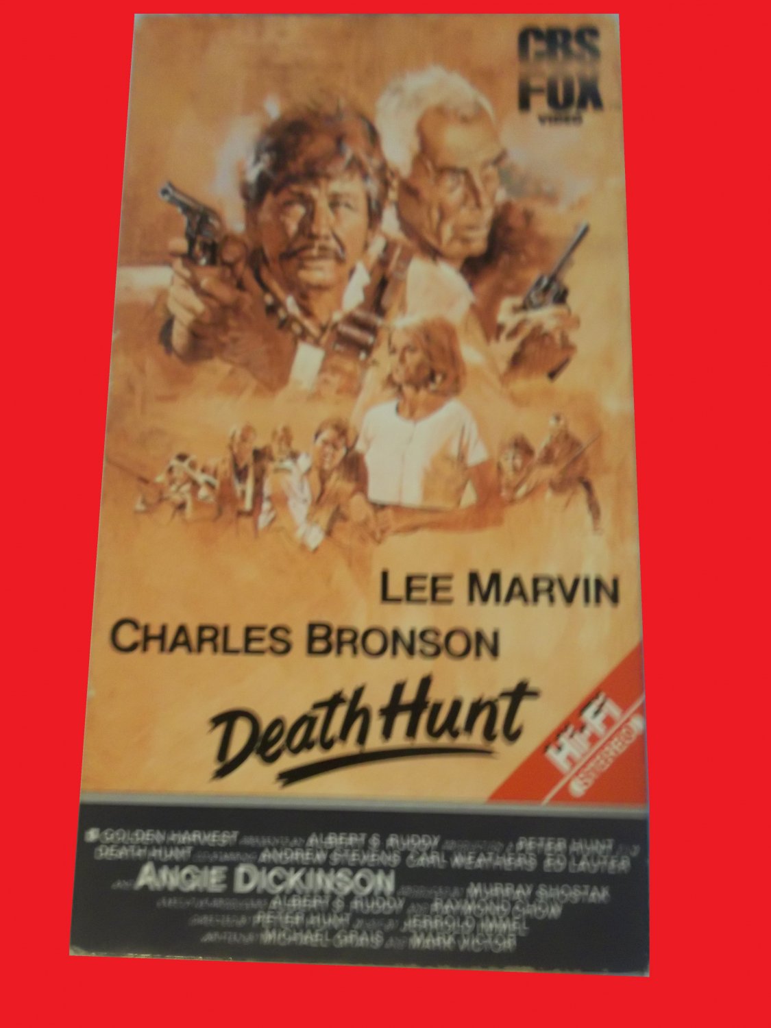 DEATH HUNT (VHS, FAST SHIPPING!) CHARLES BRONSON, LEE MARVIN (ACTION ...