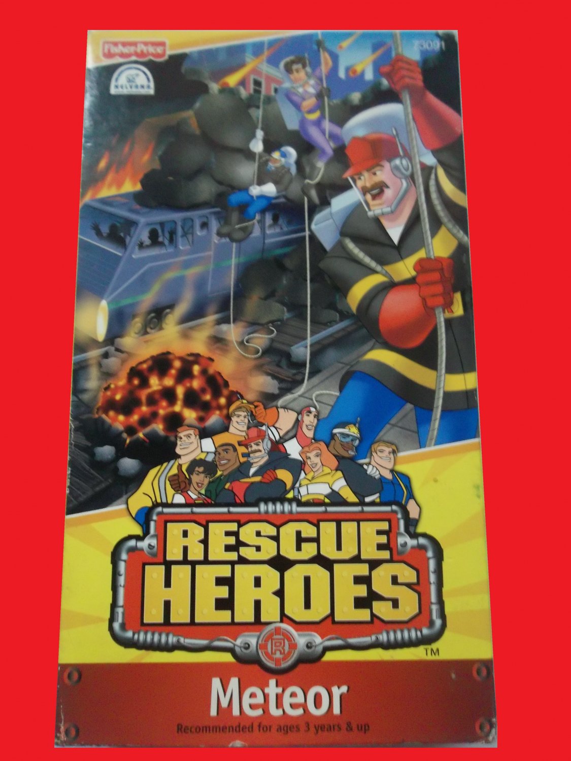 RESCUE HEROES: METEOR (CARTOON) (VHS, FAST SHIPPING!) FISHER PRICE ...