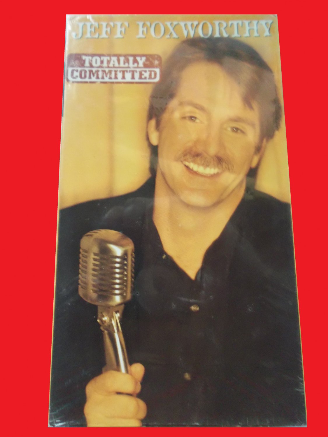 JEFF FOXWORTHY: TOTALLY COMMITTED (VHS, FAST SHIPPING!) STAND UP COMEDY ...