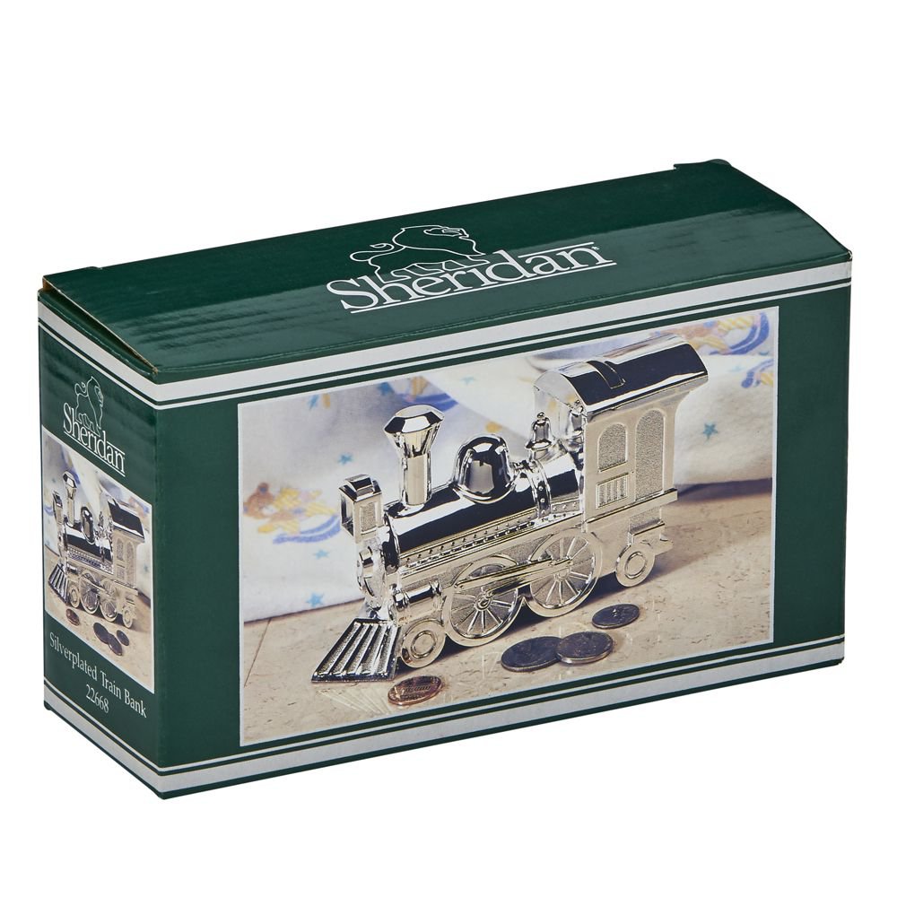 TRAIN BANK WITH POLISHED FINISH