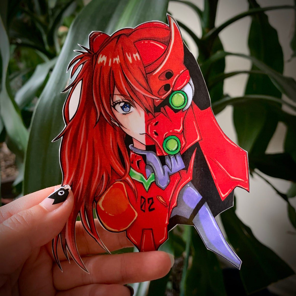 "ASUKA & UNIT 2” VINYL STICKER