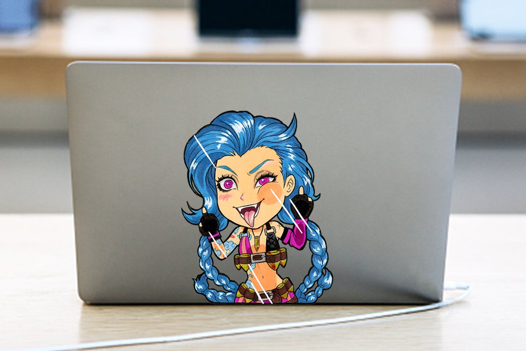 "JINX SPLAT!” VINYL STICKER