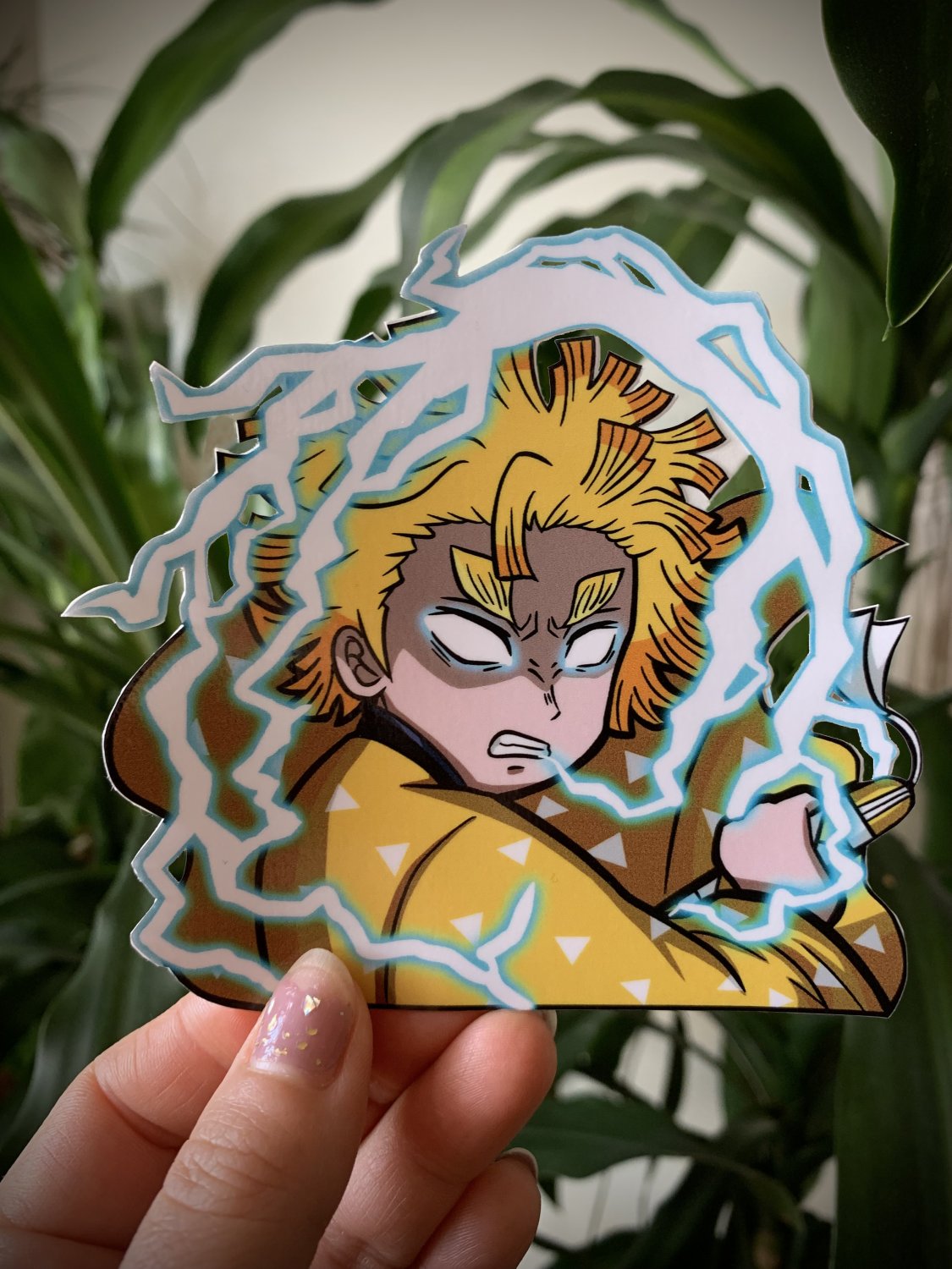 "ZENITSU” PEEKER VINYL STICKER