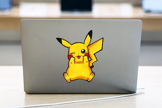 "PIKACHU” VINYL STICKER