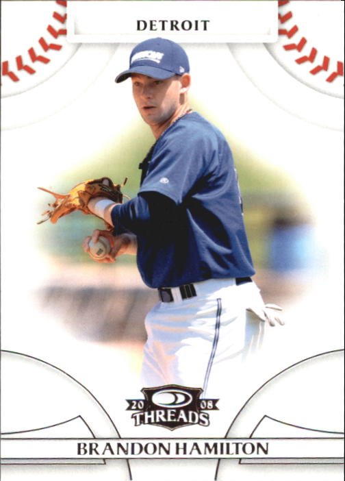 2008 Donruss Threads 63 Brandon Hamilton