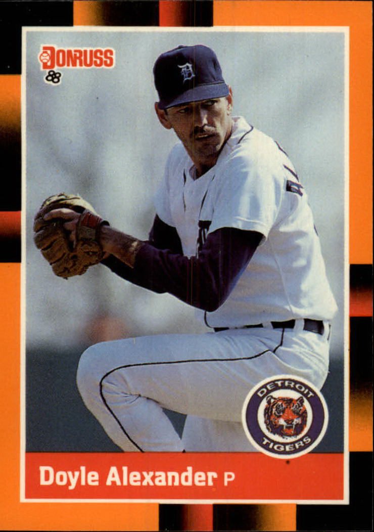 1988 Donruss Baseball's Best 13 Doyle Alexander